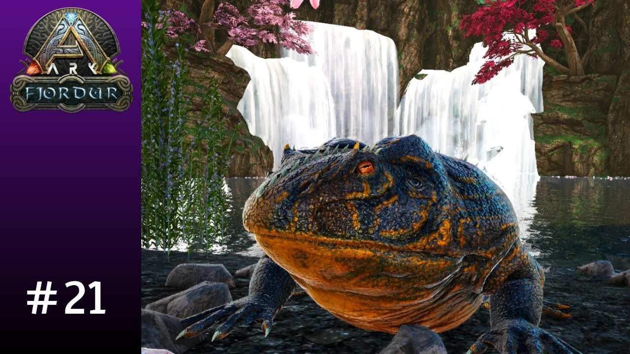 Max Level Beelzebufo Taming! ARK Fjordur Let's Play Ep. 21 - YouTube