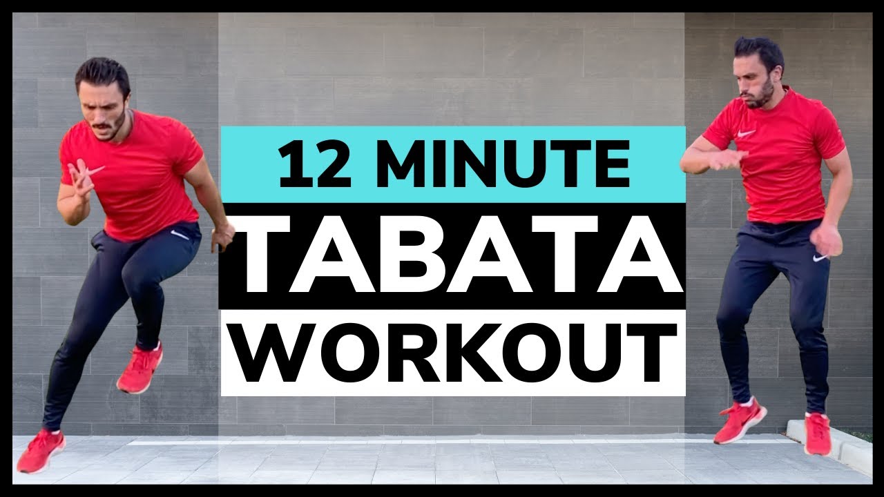 Total Body TABATA WORKOUT at home // 12 Min Tabata Circuit (No ...