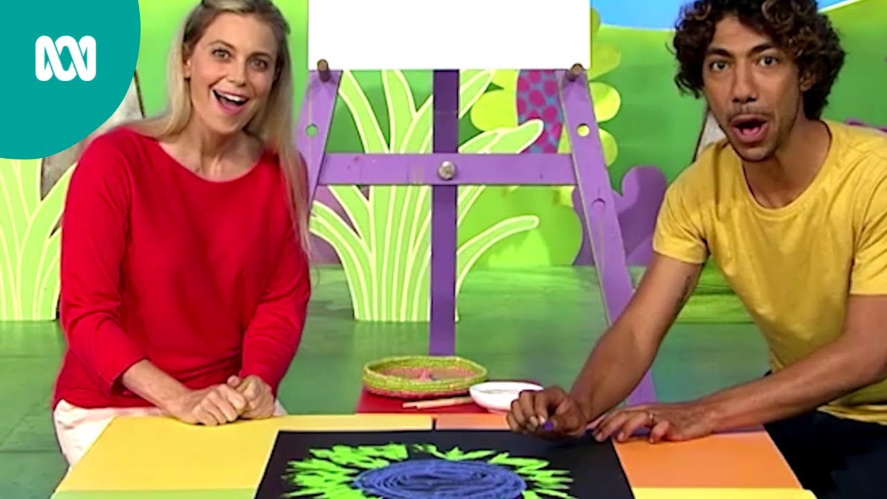 🖌️ Create An Indigenous-Inspired Painting | Play School | ABC Kids ...