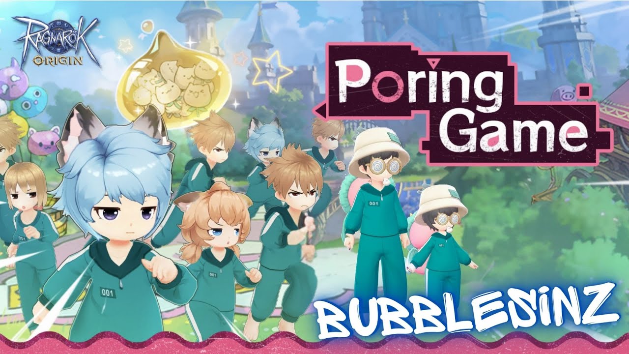 Ragnarok Origin: Poring Game.. Dimensional Drill~ - YouTube