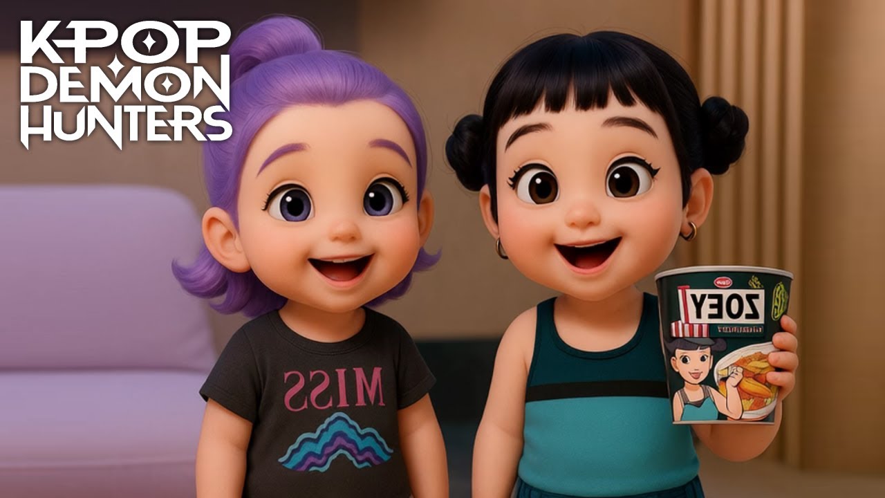 KPOP DEMON HUNTERS Turned Into CUTE Babies?! (Huntrix Baby Edition ...
