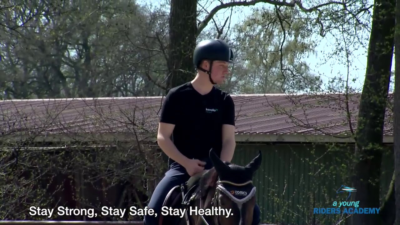 YRA moves to digital training - Franke Sloothaak chapter #2 - Flatwork and Poles - YouTube