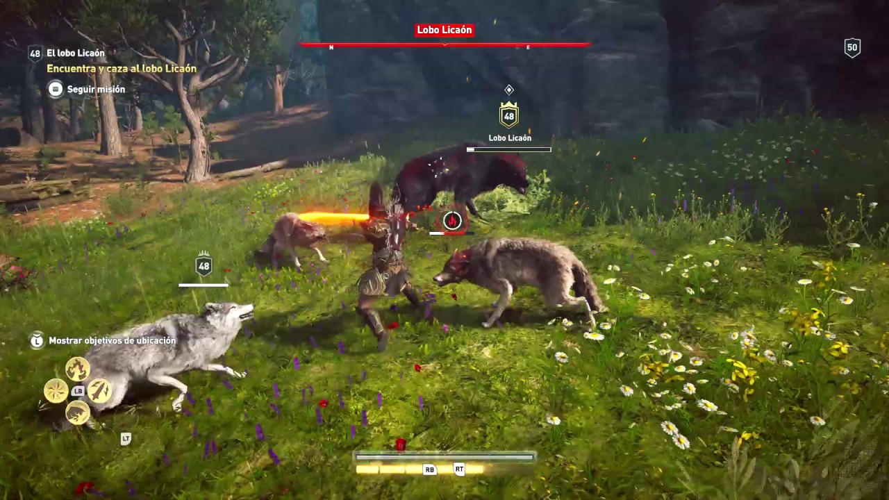 Assassin’s Creed® Odyssey · Animales Legendarios · El lobo Licaón - YouTube