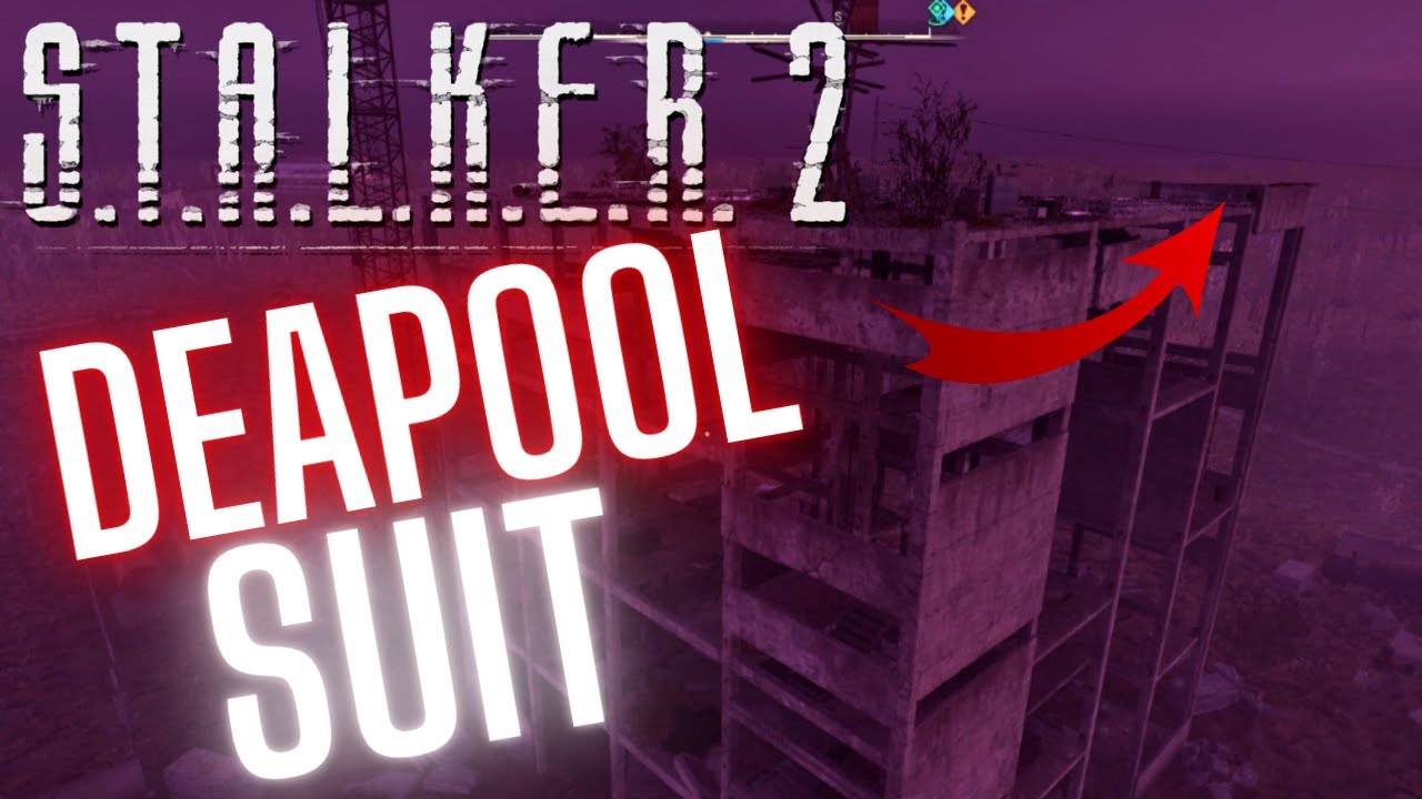 SEVA D Suit Location stalker 2 ( looks like deadpool ) - YouTube