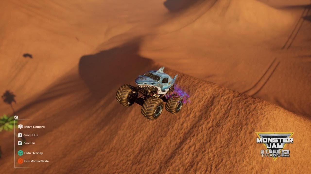 Monster Jam Steel Titans 2 How to get to the sand ramps the world ...