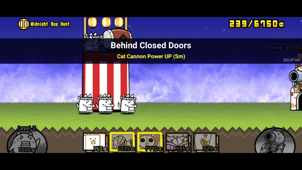 The Battle Cats | Perfect Hideout | Midnight Bug Hunt - YouTube