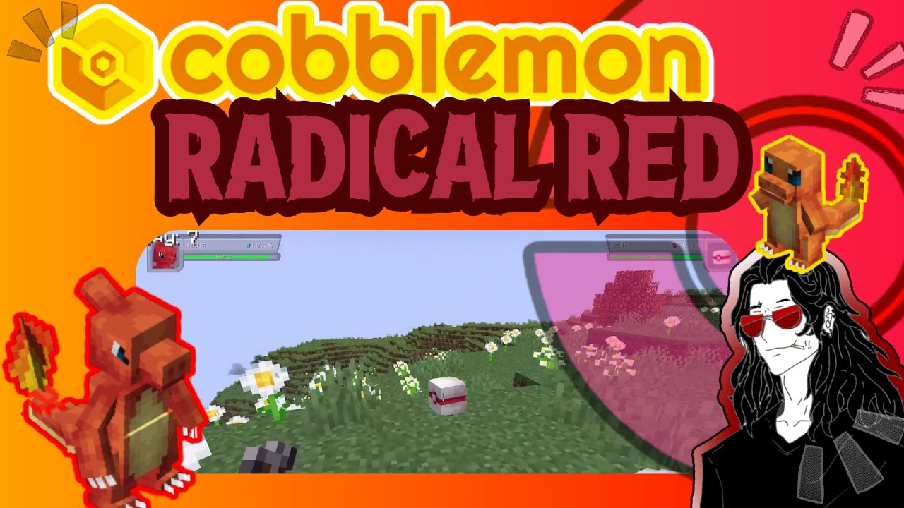 มาเพิ่มประสบการณ์! หรือ มาประสบภัย!! Cobblemon Radical Red [EP.1 Day1 ...