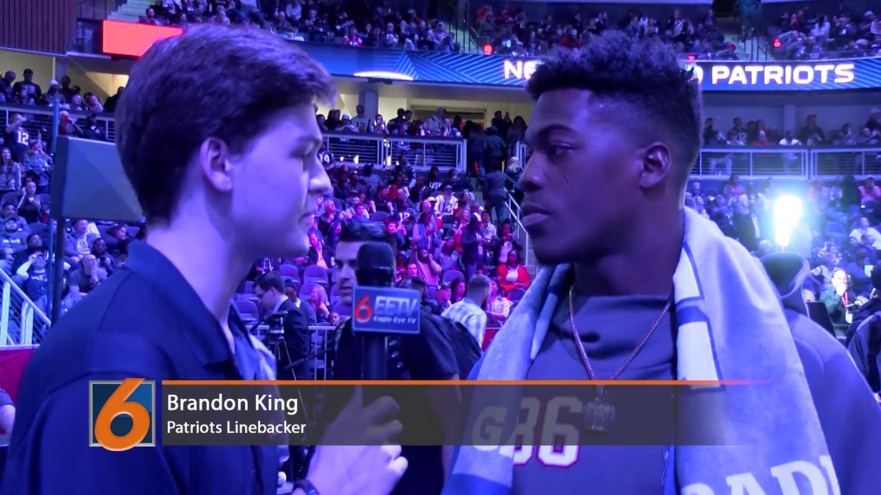 Brandon King Interview At Super Bowl Opening Night - YouTube