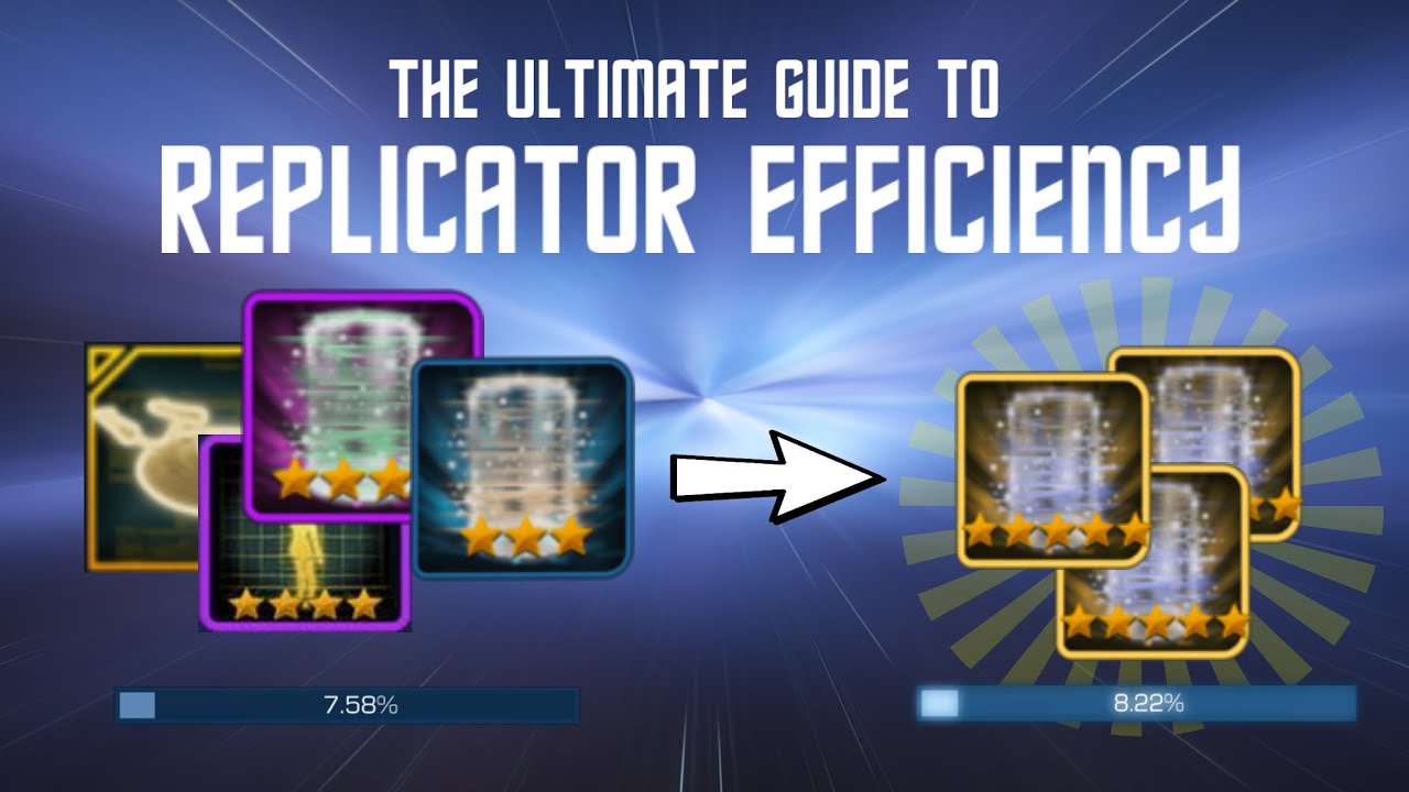 Replicator Efficiency - The ULTIMATE GUIDE (in 2 minutes or less ...