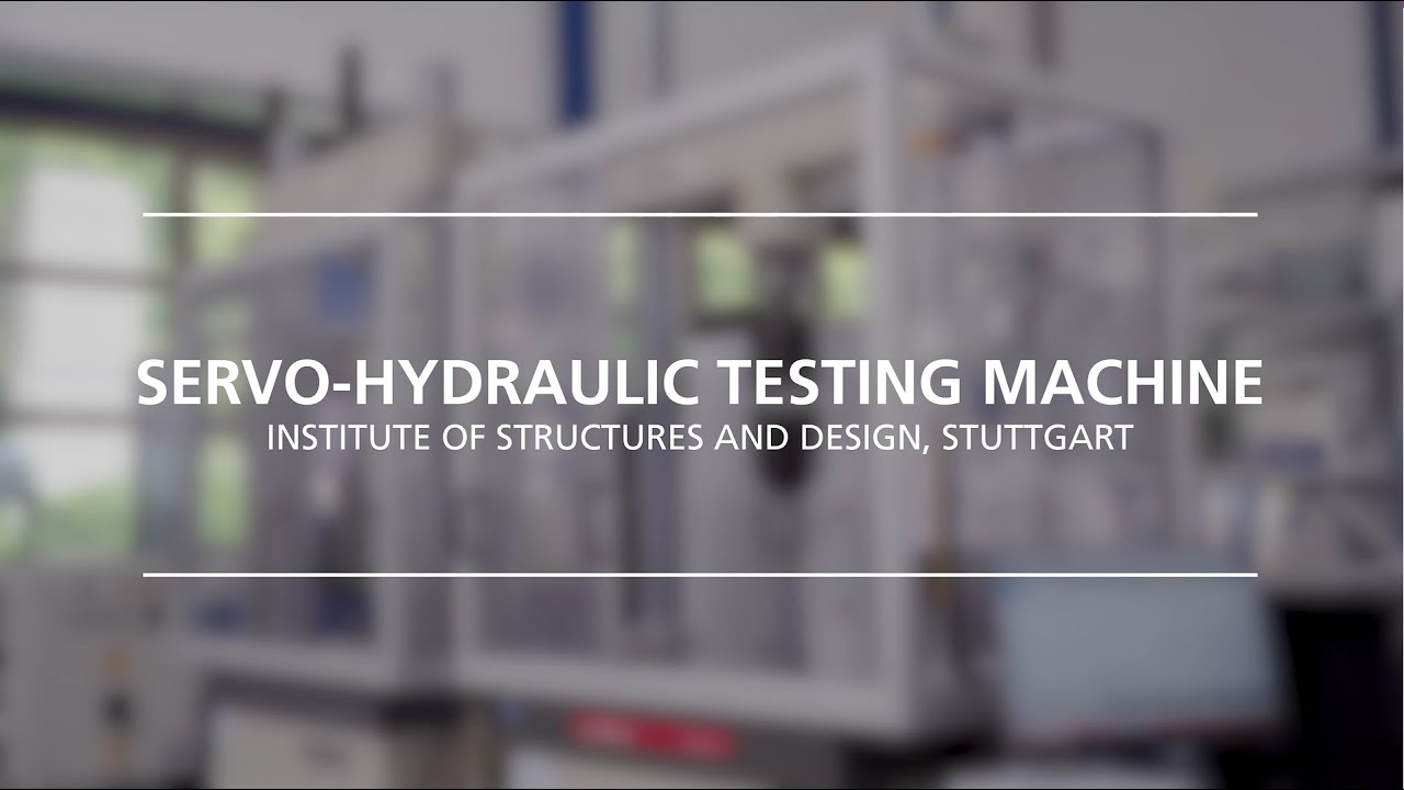 Servo-Hydraulic Testing Machine - YouTube