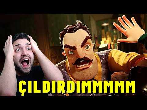 İLK KEZ HELLO NEIGHBOR BÖLÜMÜ GEÇEMEYEN ADAM