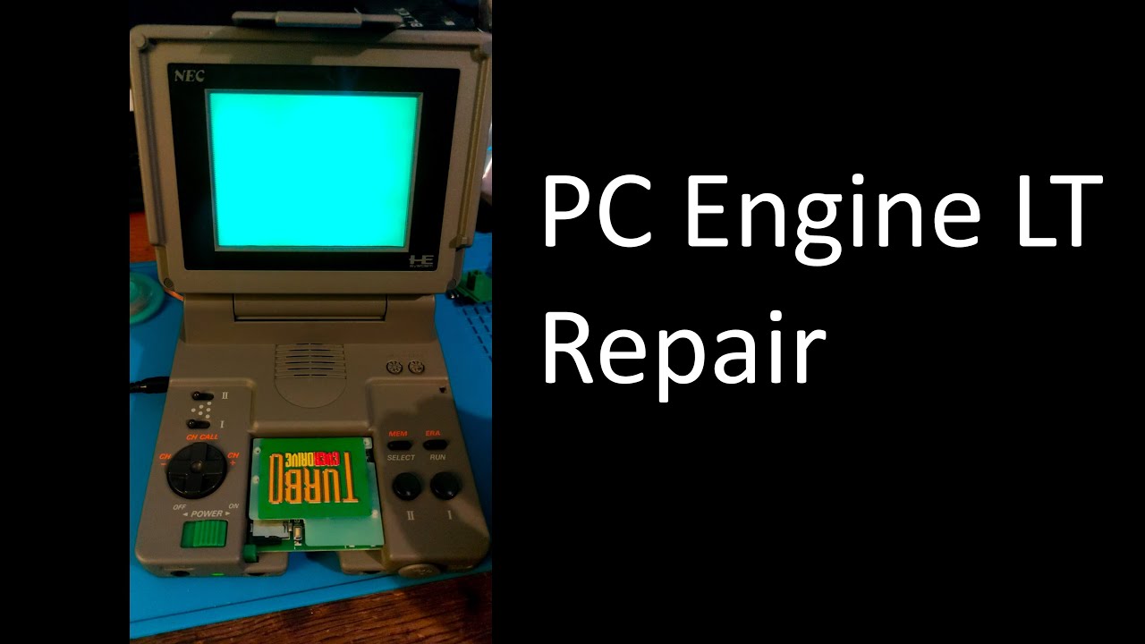 PC Engine LT Repair - YouTube