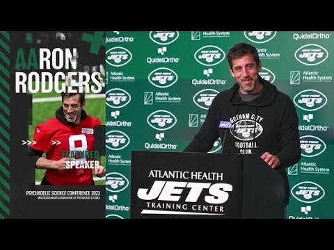 Aaron Rodgers Speaks At Psychedelic Science Convention - YouTube