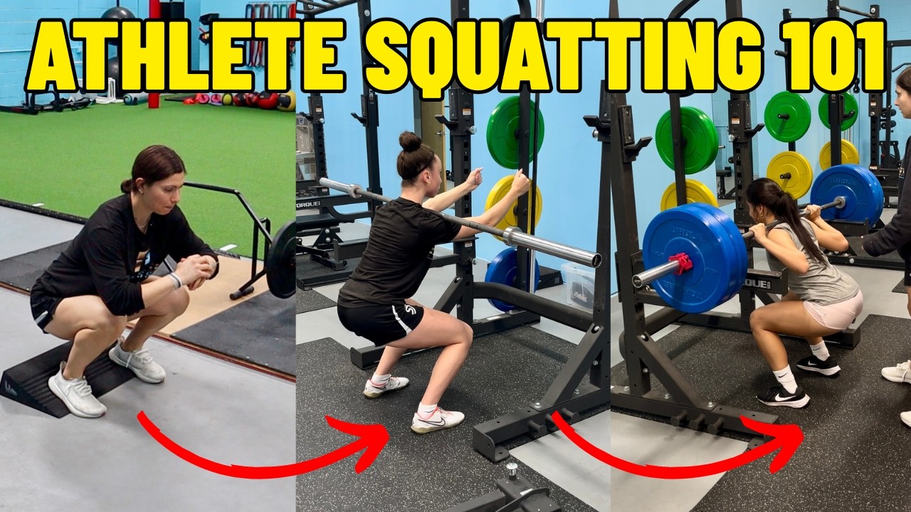 3 Ways To Perfect Squats For Athletes - YouTube