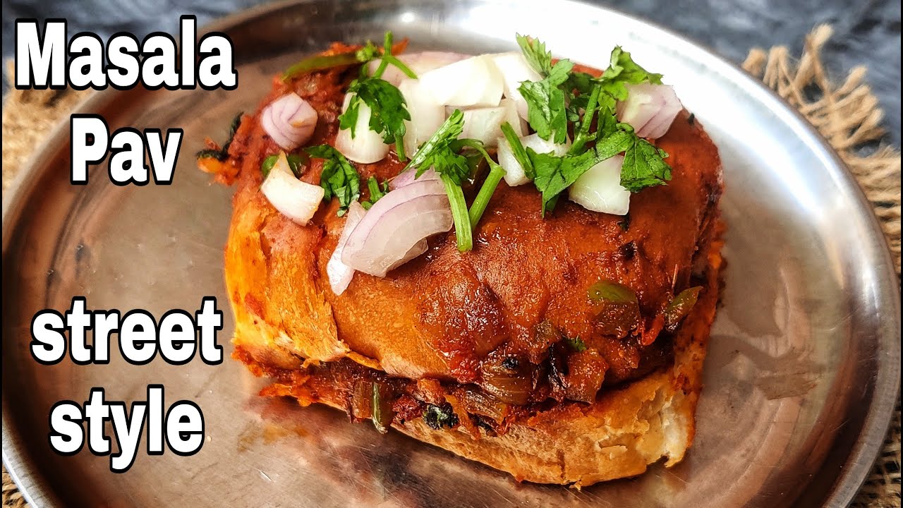 Mumbai Street Style Masala Pav |Bhaji Masala Pav | Bombay Masala Pav ...