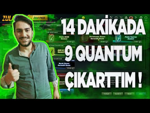 14 DAKİKADA 9 QUANTUM ÇIKARTTIK ! @anhthanhvlog2032   #ZULA