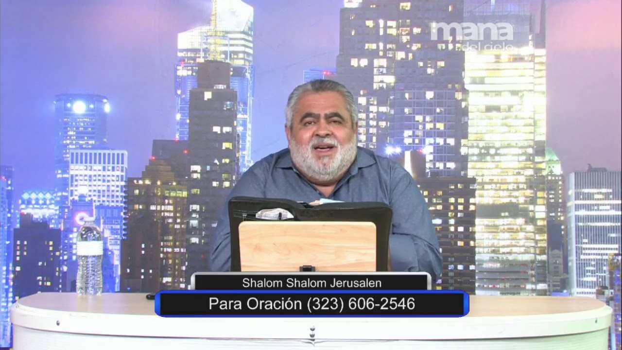 SHALOM SHALOM con el Hno. Jose Arguello solo aquí en #manadelcielotv ...