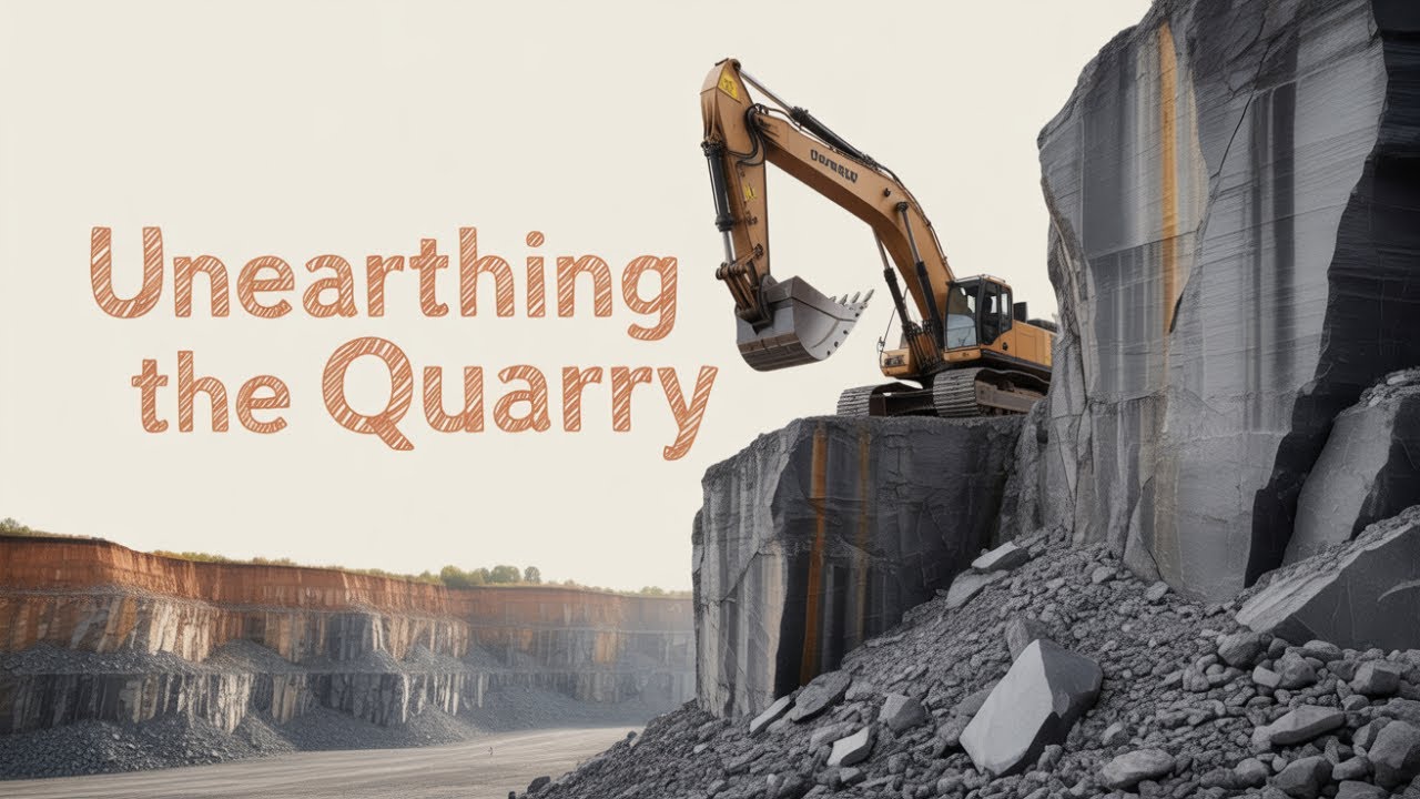 What Happens Inside a Giant Quarry? - YouTube