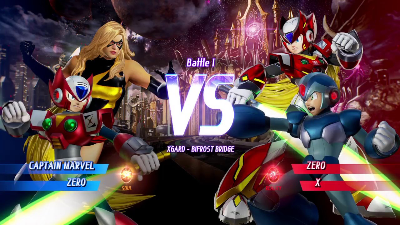 MARVEL VS. CAPCOM: INFINITE Captain Marvel Alt. Costume,Zero Requested ...
