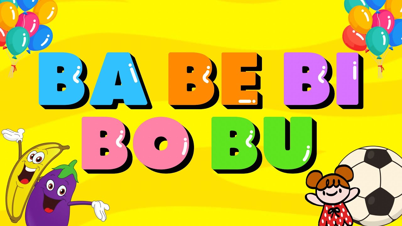 BA BE BI BO BU - Família Silábica do B para Crianças [EDUCATIVO] - YouTube