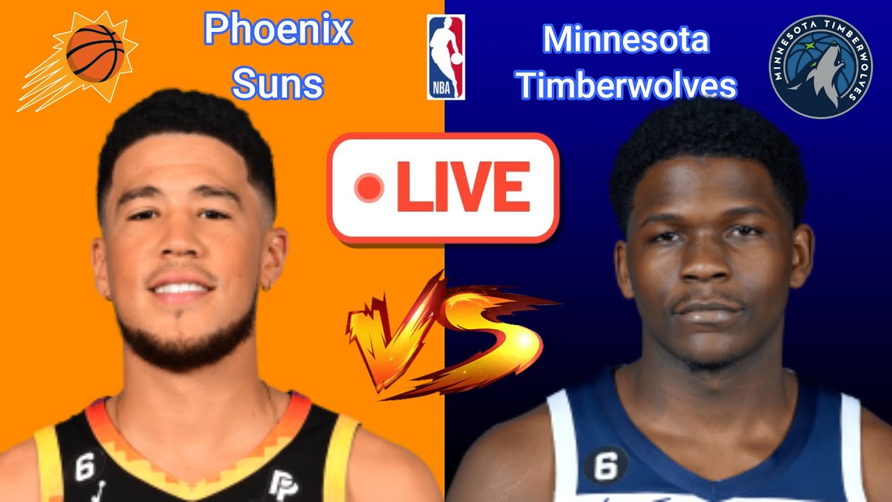 Minnesota Timberwolves at Phoenix Suns NBA Live Play by Play Scoreboard ...