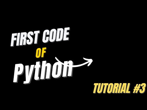 Python ka 1st code | 1st code in Python and Understanding Syntax & Indentation | Python Tutorial ...