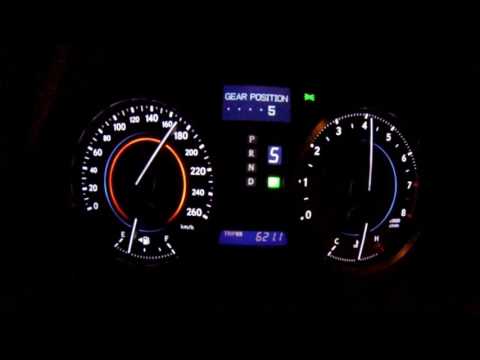 Lexus IS 350 2010 Acceleration - YouTube