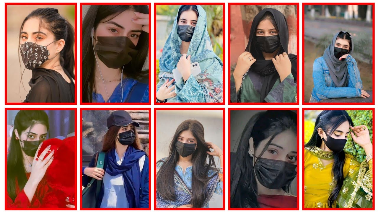 Hidden face girls dp with mask 🥰||WhatsApp dpz ||selfie poses ideas ...