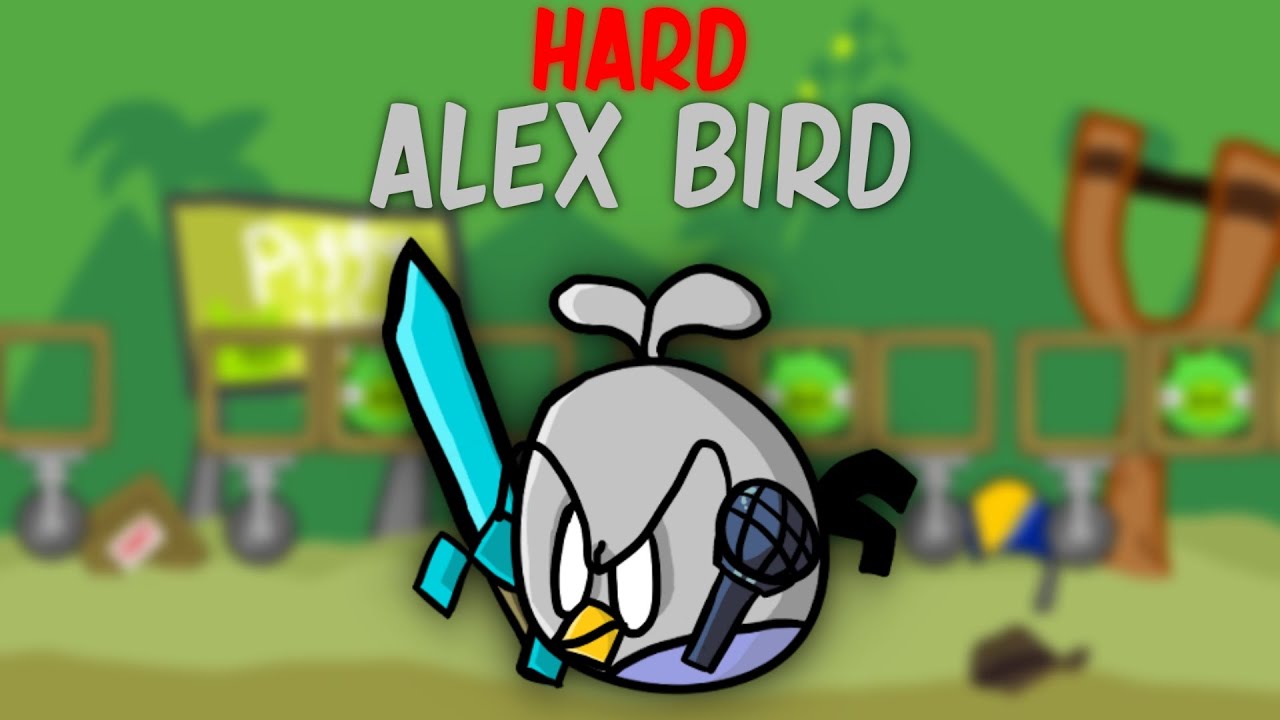 Friday Night Funkin' - Alex Bird Mod - Hard Difficulty - YouTube