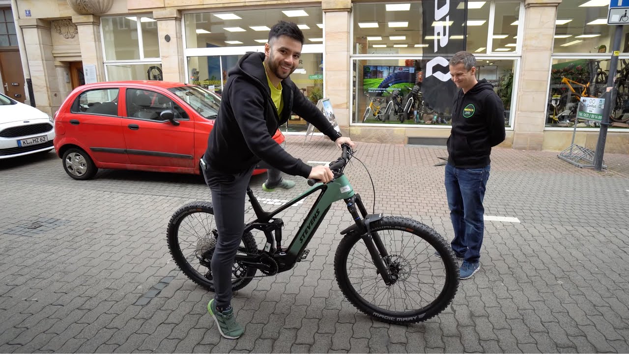 E-Bike Neuheiten 2023 | STEVENS E-INCEPTION AM 8.7.2 GTF MTB Geyser ...