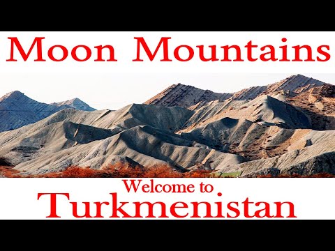 Moon Mountains Karakala Turkmenistan