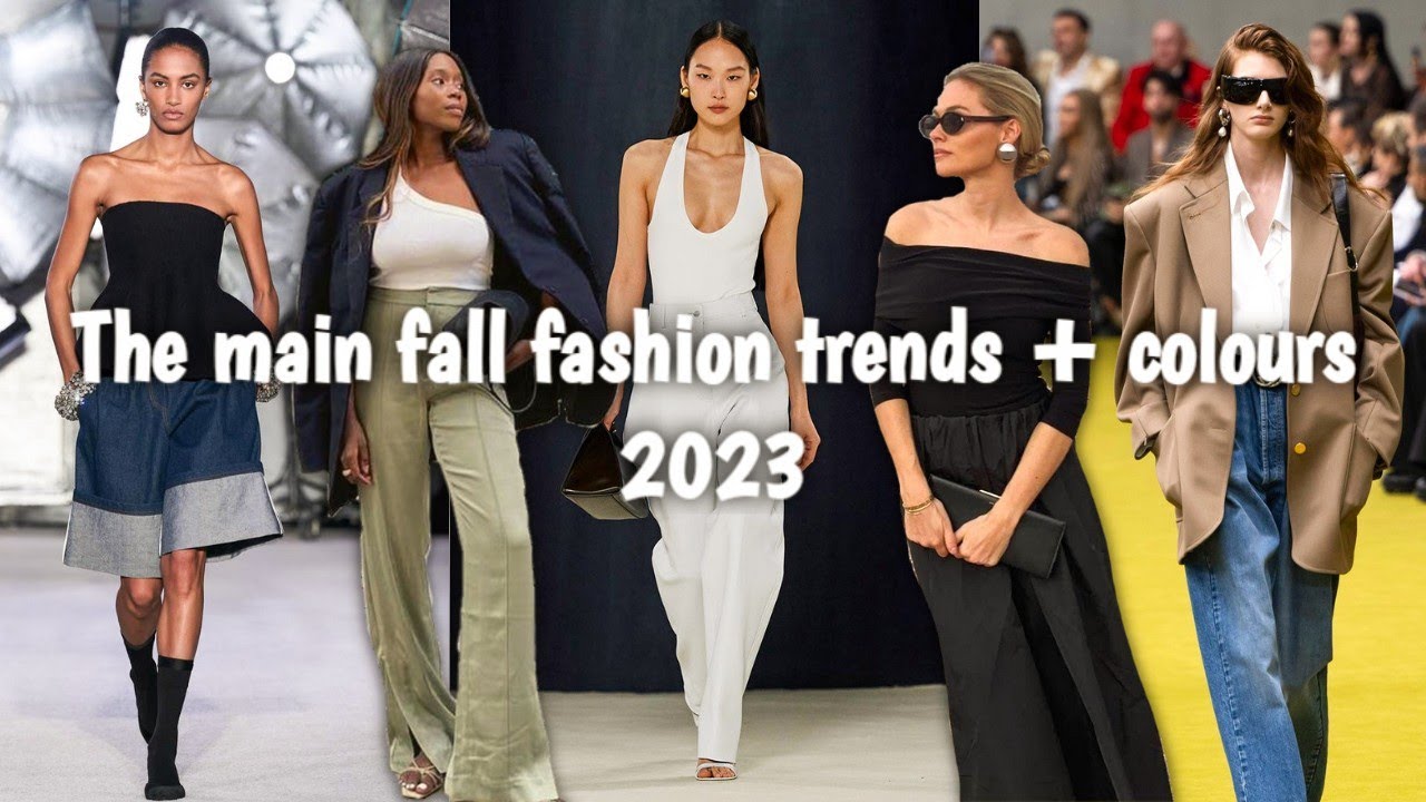 The main fall fashion trends / colours 2023 + outfit ideas - YouTube