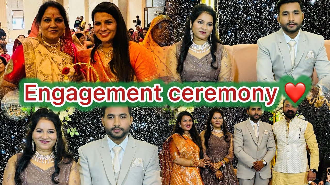 Engagement ceremony ️🥰 ️ - YouTube