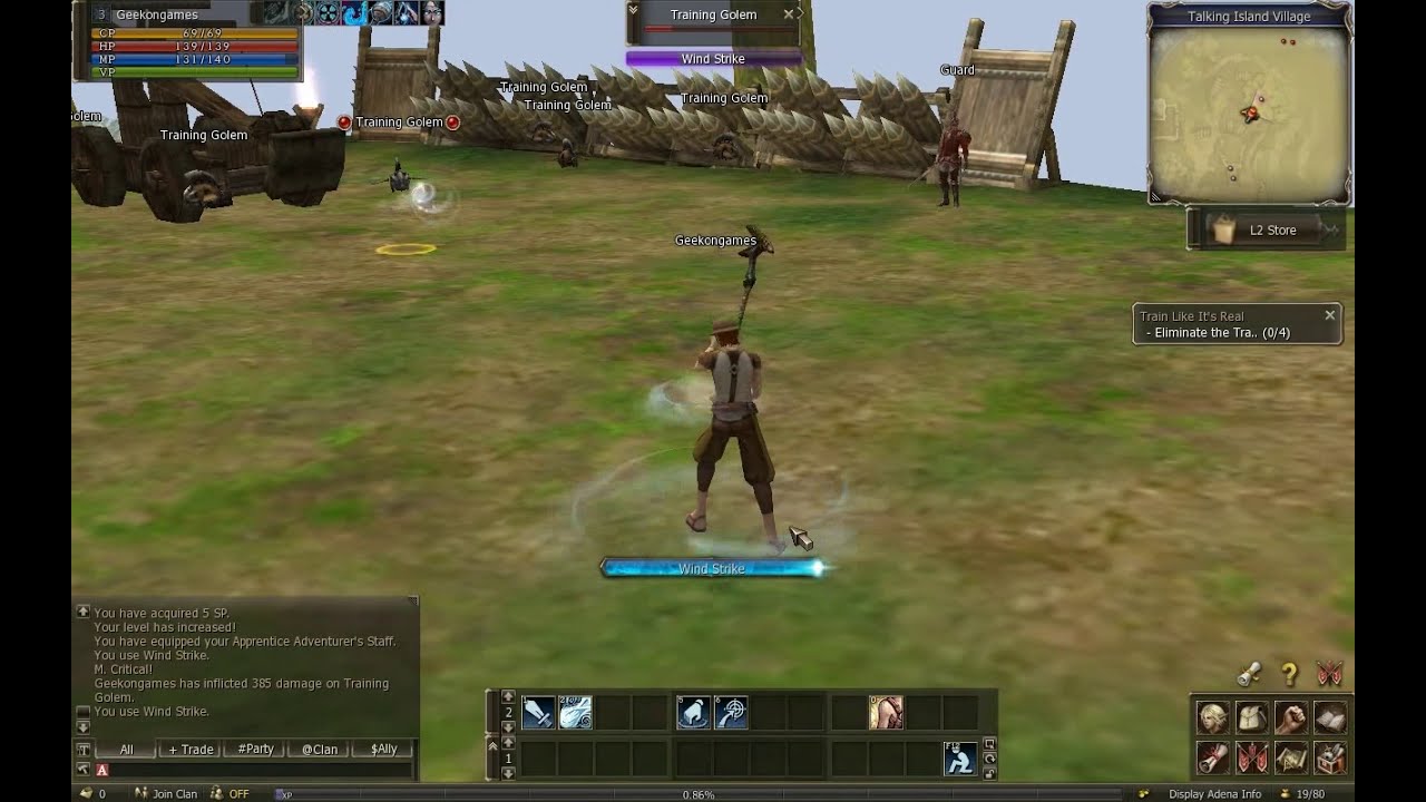 Lineage 2 - Human Summoner - First Class Change - YouTube