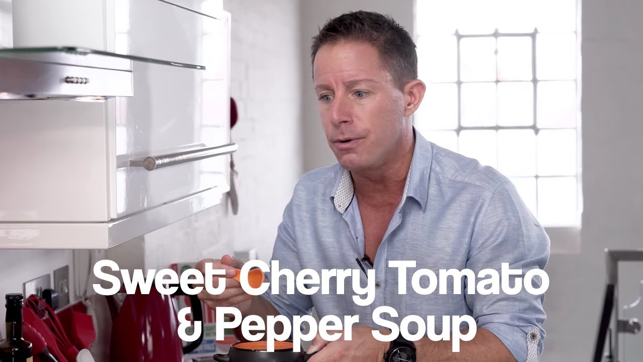 Sweet Cherry Tomato & Pepper Jason Vale Soup Recipe - YouTube