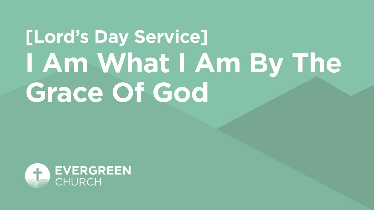 9/21/2025 | I am what I am by the grace of God | Rev. Andrew Pak - YouTube
