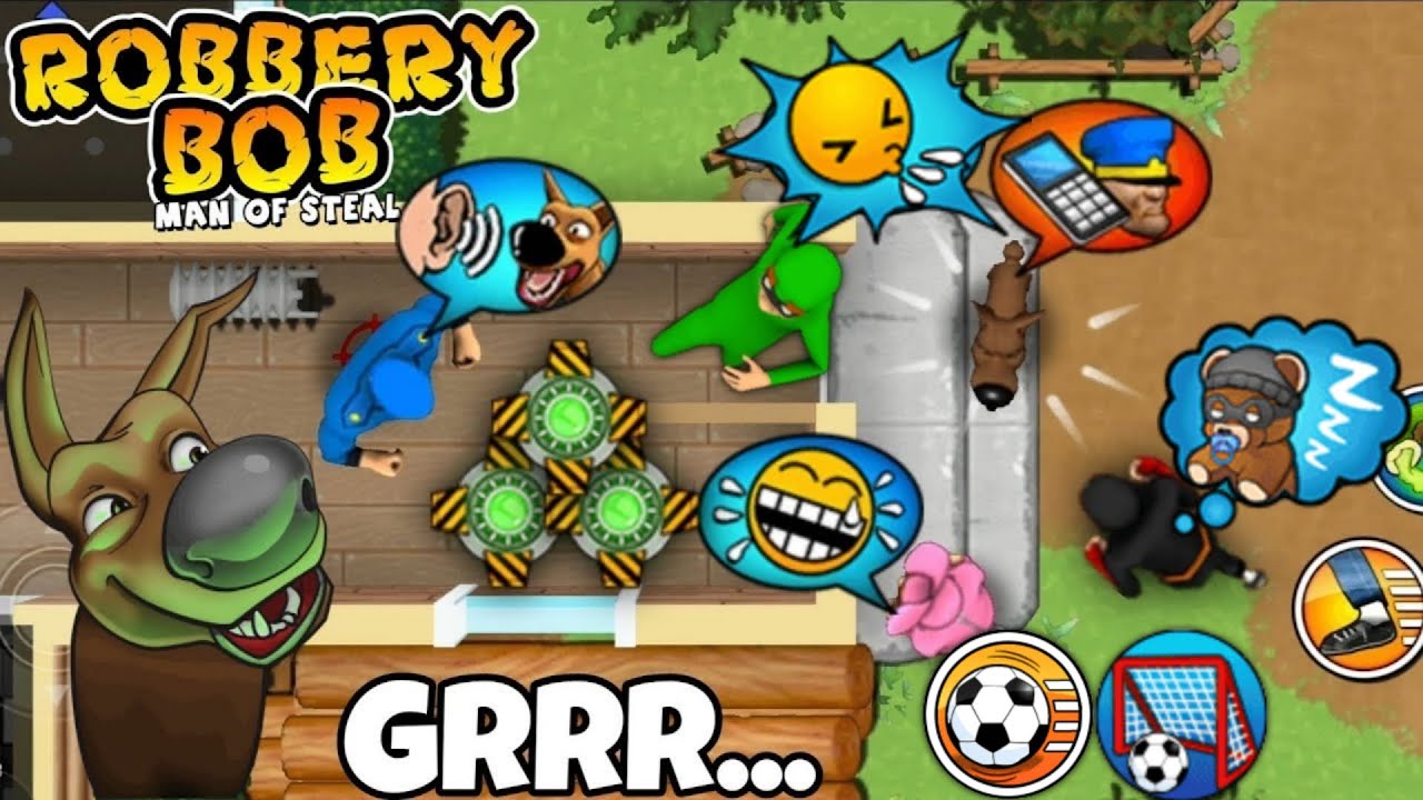 Robbery Bob - Ninja Bob and Green Screen Bob Perfect Game v47 - YouTube