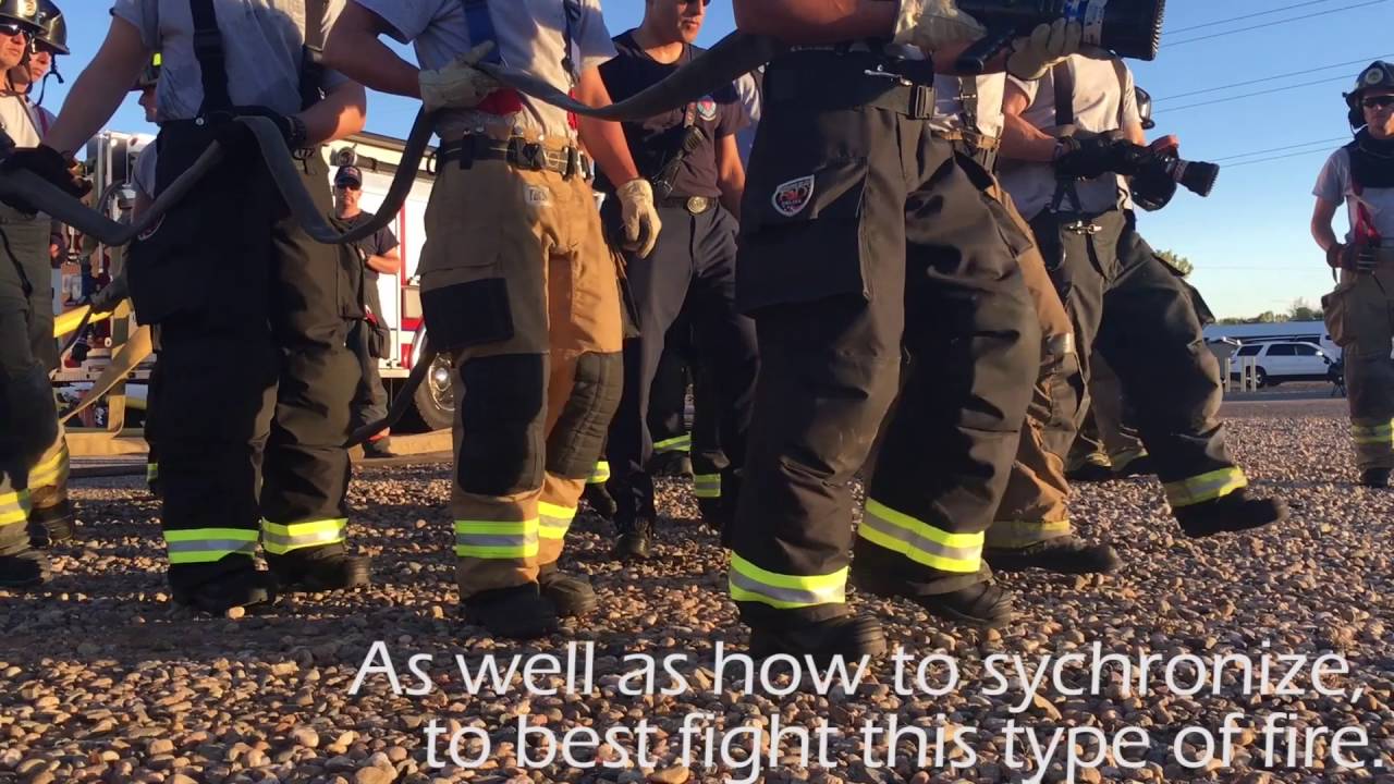 Front Range Fire Consortium recruits take on propane fires - YouTube