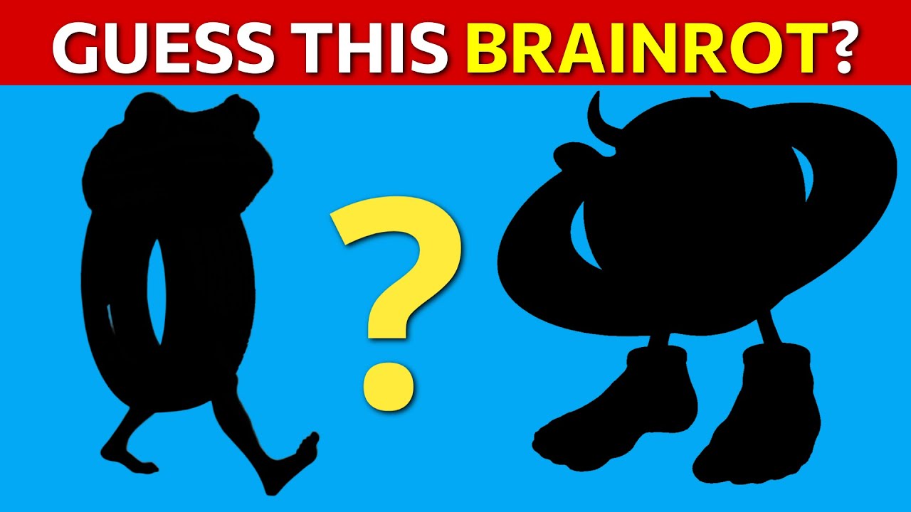 Guess the Brainrot Animal Memes by Their Silhouette - YouTube