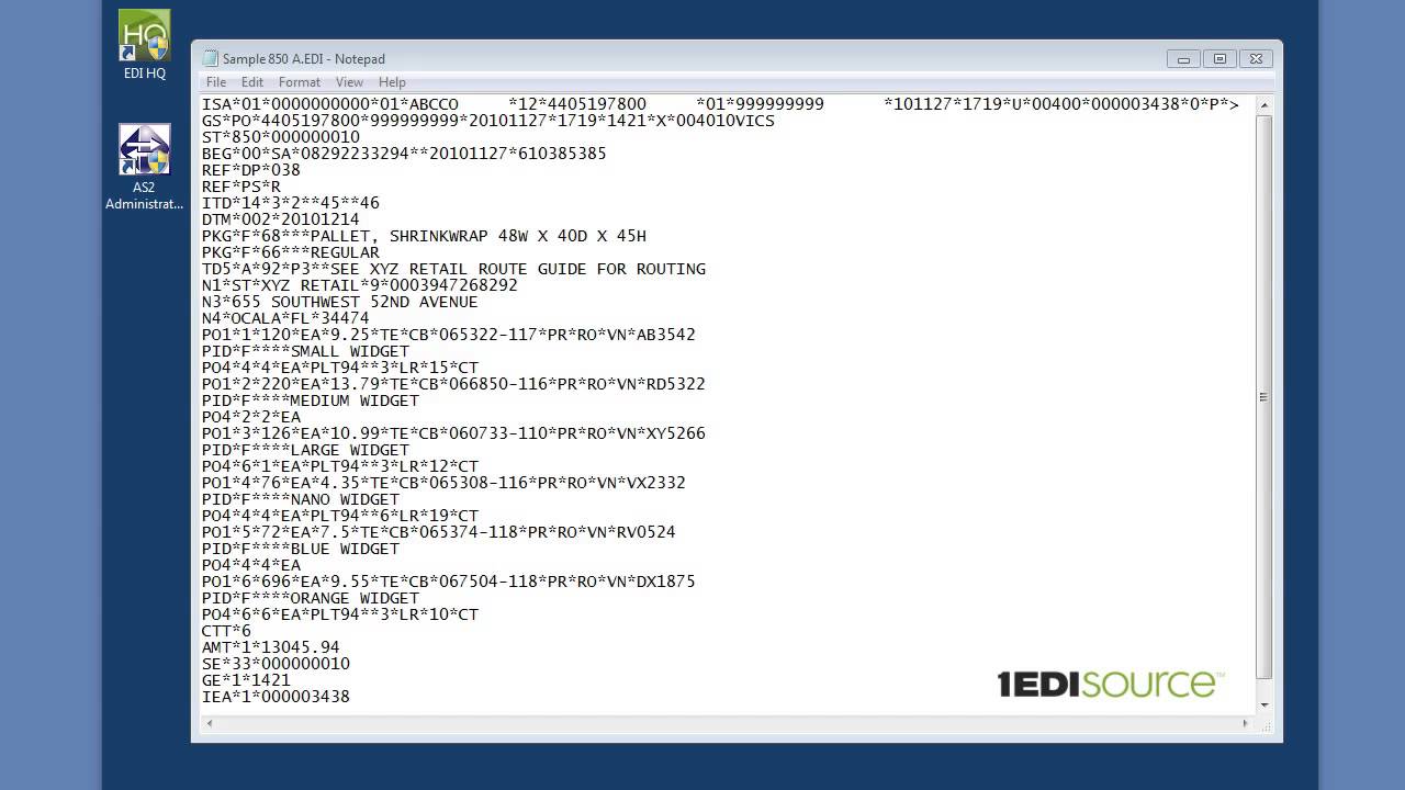 What Is EDI The Basics Of Reading An EDI Document YouTube