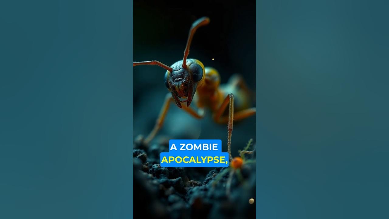 This fungus turns ants into zombies! #zombie #zombies #ants #fungus ...