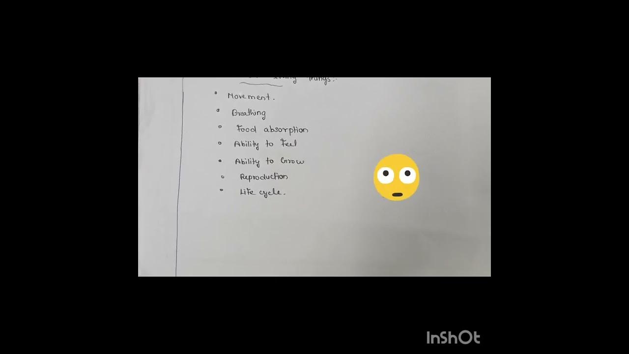 LIVING AND NON LIVING ORGANISMS. PART:2 - YouTube