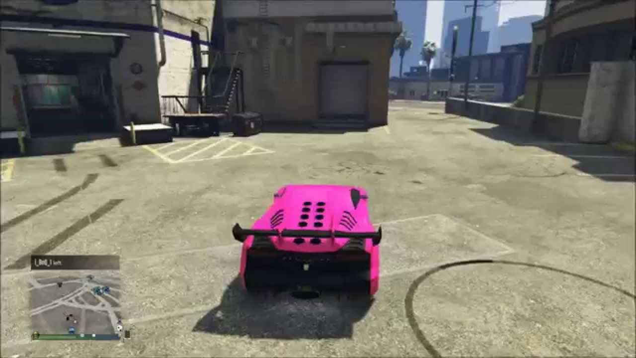 GTA 5 MODDED PINK CREW COLOR - YouTube