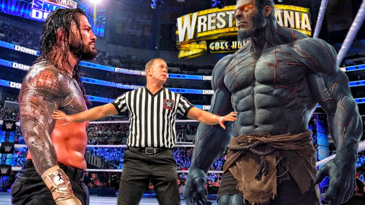 WWE 2K24 - Roman Reigns vs Giant Titan - FULL MATCH | WWE Oct 16, 2024 ...