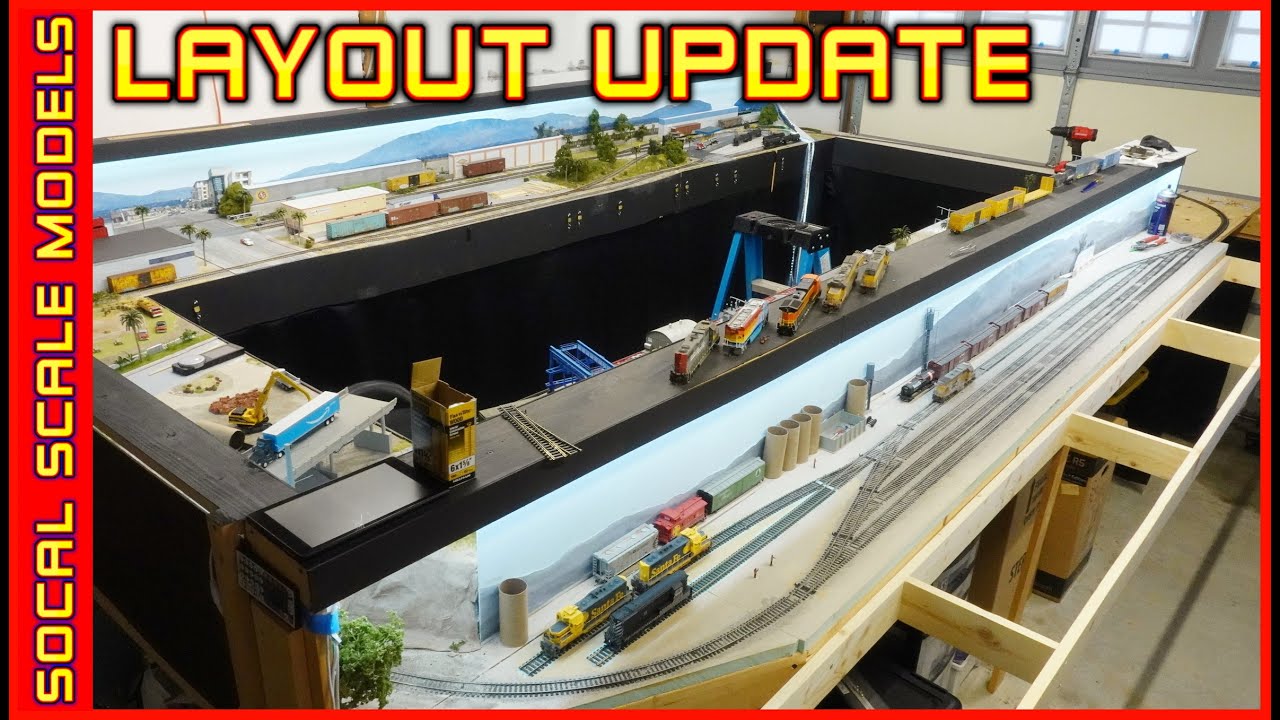 Layout Update | More Construction - Scrap Yard Purchases - YouTube