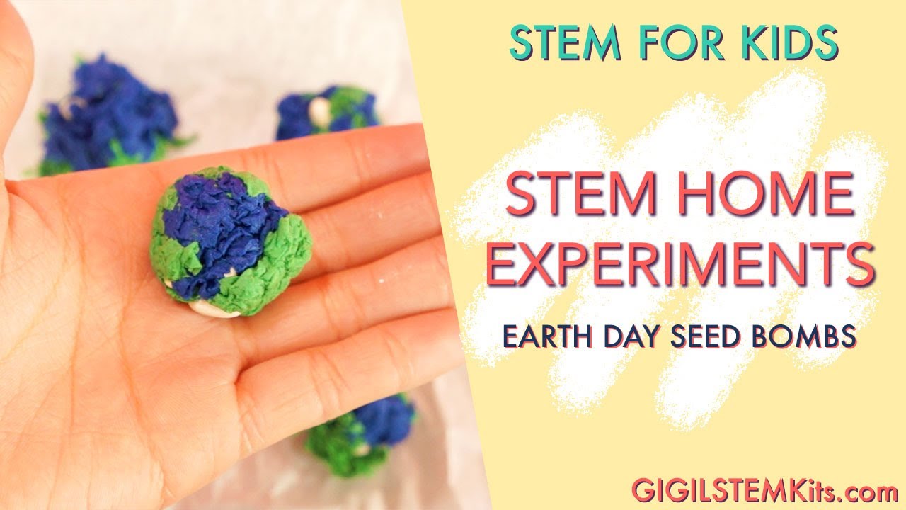 Earth Day Seed Bombs | Celebrate Earth Day | STEM for Kids - YouTube