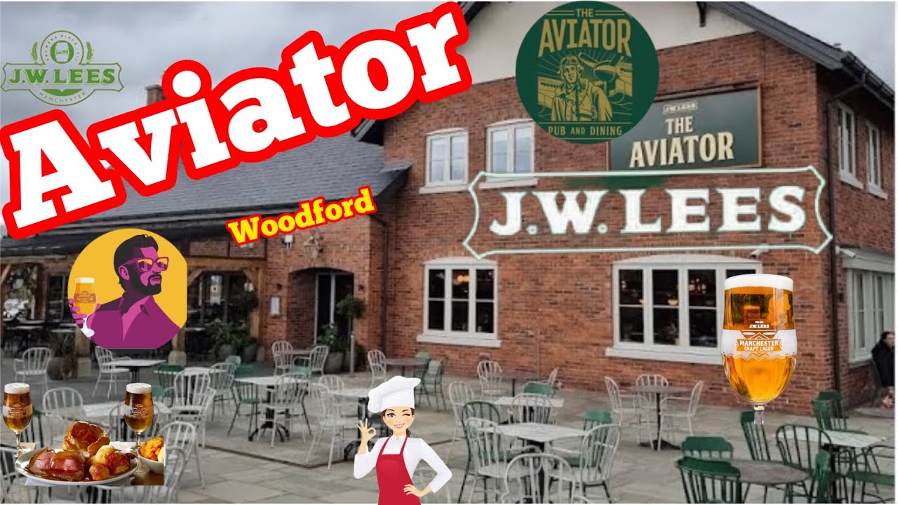 THE AVIATOR new pub in Woodford Stockport - YouTube