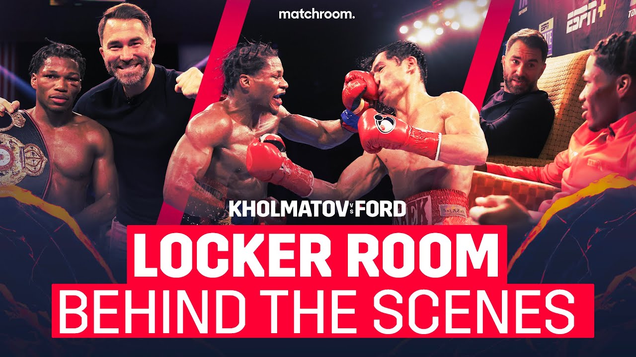 🤯 Exclusive Access To Ray Ford's CRAZY World Title Win Vs Kholmatov ...