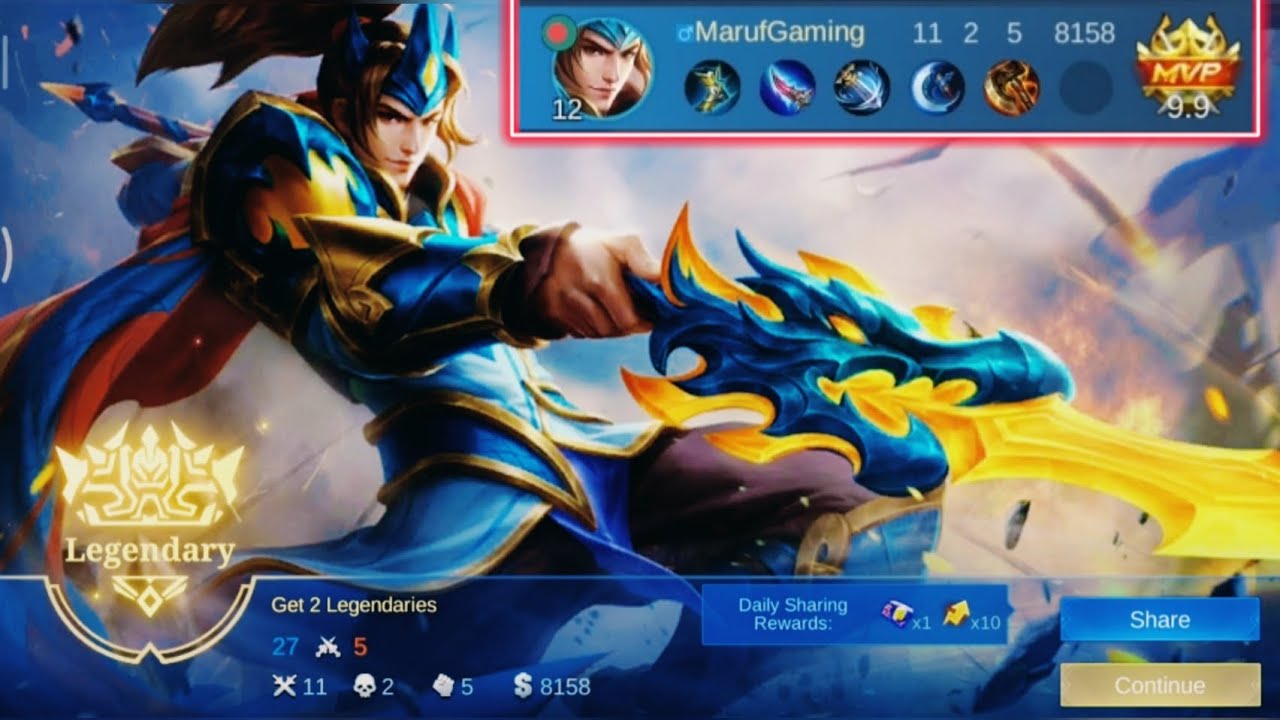 Learn To Play With Skill Hero Zilong Episode: 02- Mobile Legends - YouTube