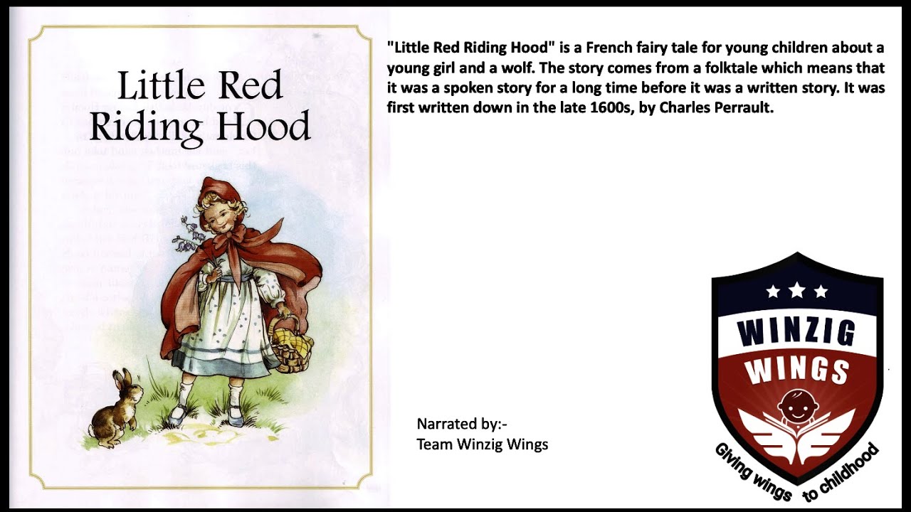 Little Red Riding Hood | children's stories | fairy tales | read aloud ...